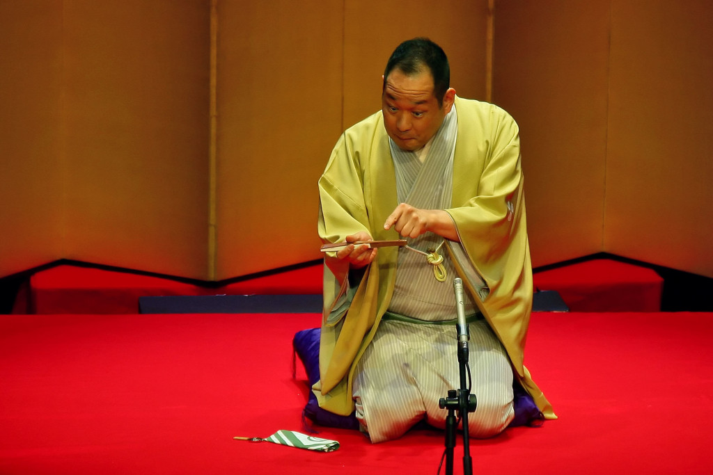 ANA hosts “Rakugo in English” for Filipino Audience