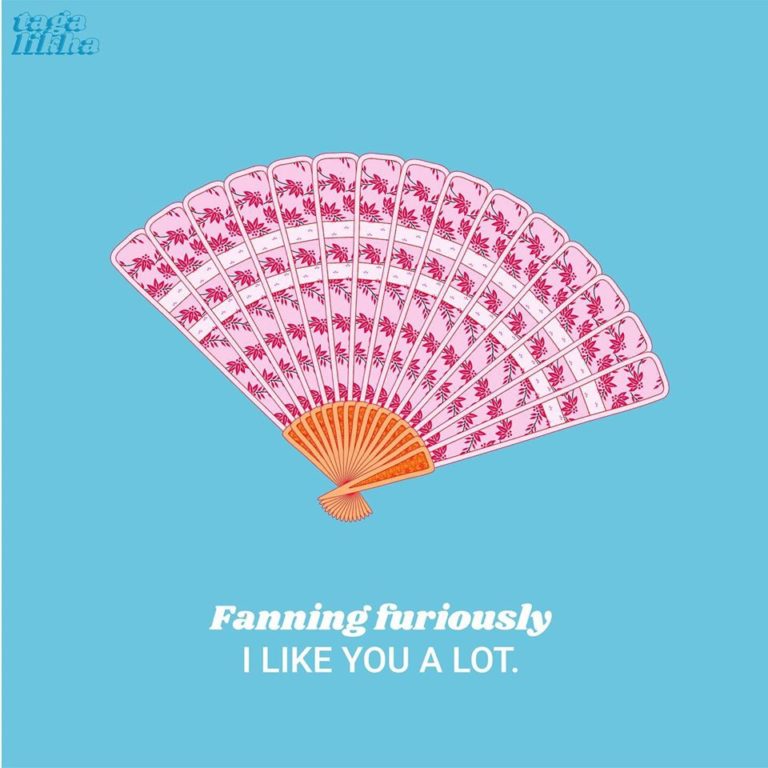 Here's how Filipino women made 'landi' using fans in the olden days