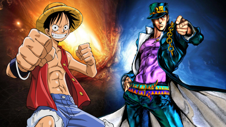 Another fan art we didn’t know we needed: “Luffy’s Bizarre Adventure”