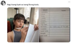 Maris Racal's note-taking photos spark a brand new meme format