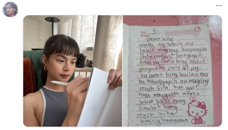 Maris Racal's note-taking photos spark a brand new meme format