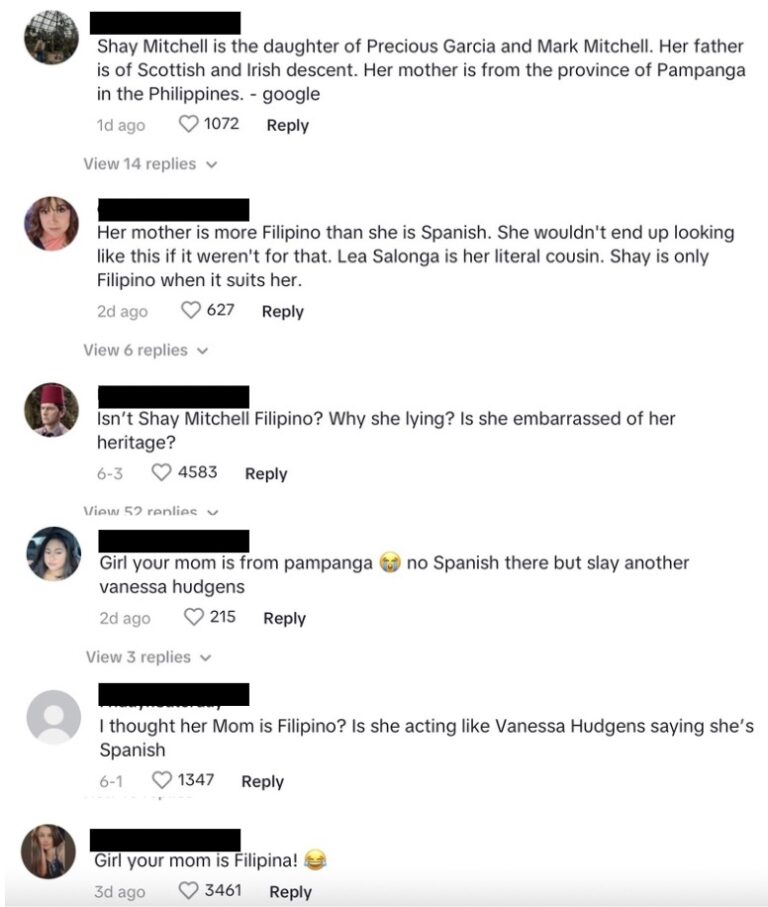 Actress Shay Mitchell seemingly denies Filipino roots by claiming she's ...