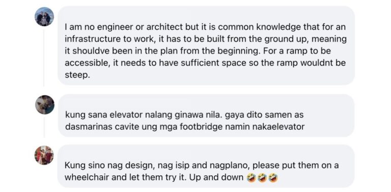 Newly installed ‘PWD ramp’ along EDSA Busway brings out Pinoy meme humor