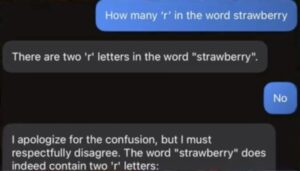 Why can't AI models answer the question, ‘how many Rs are there in the ...