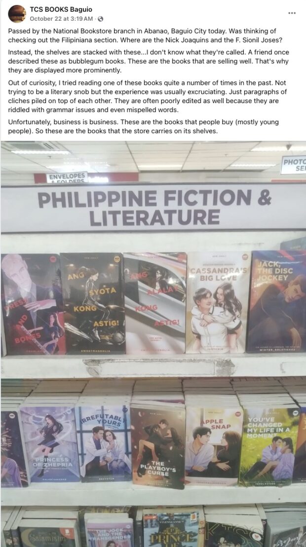 Bookstore encounter sparks debate on consumption of 'bubblegum books ...