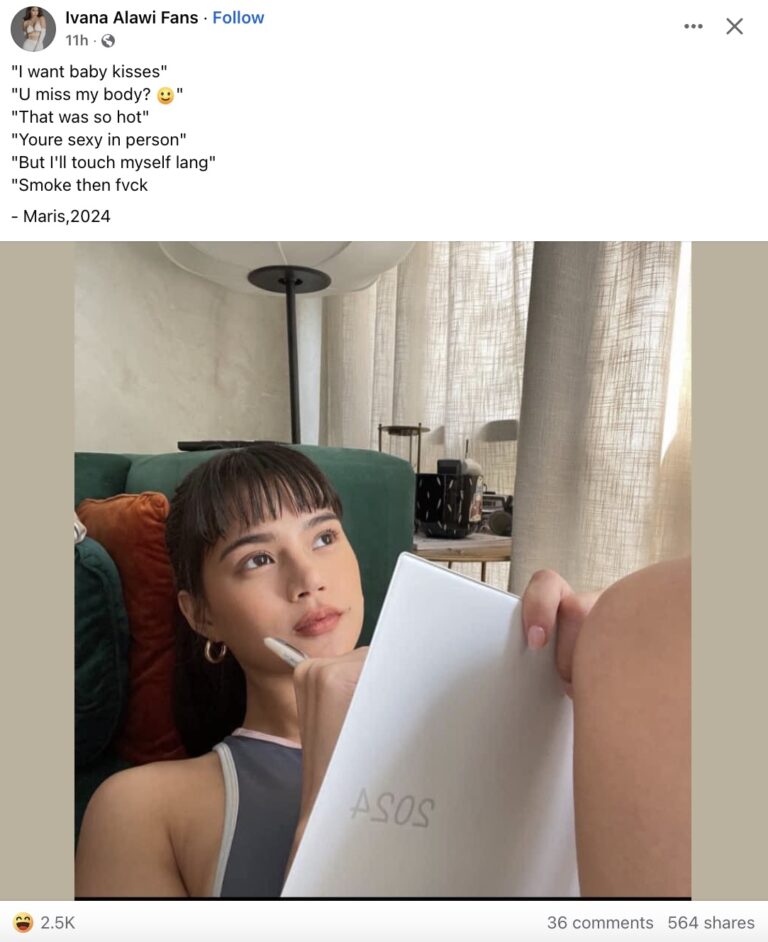 Maris Racal and Anthony Jennings complete the 2024 meme bingo card