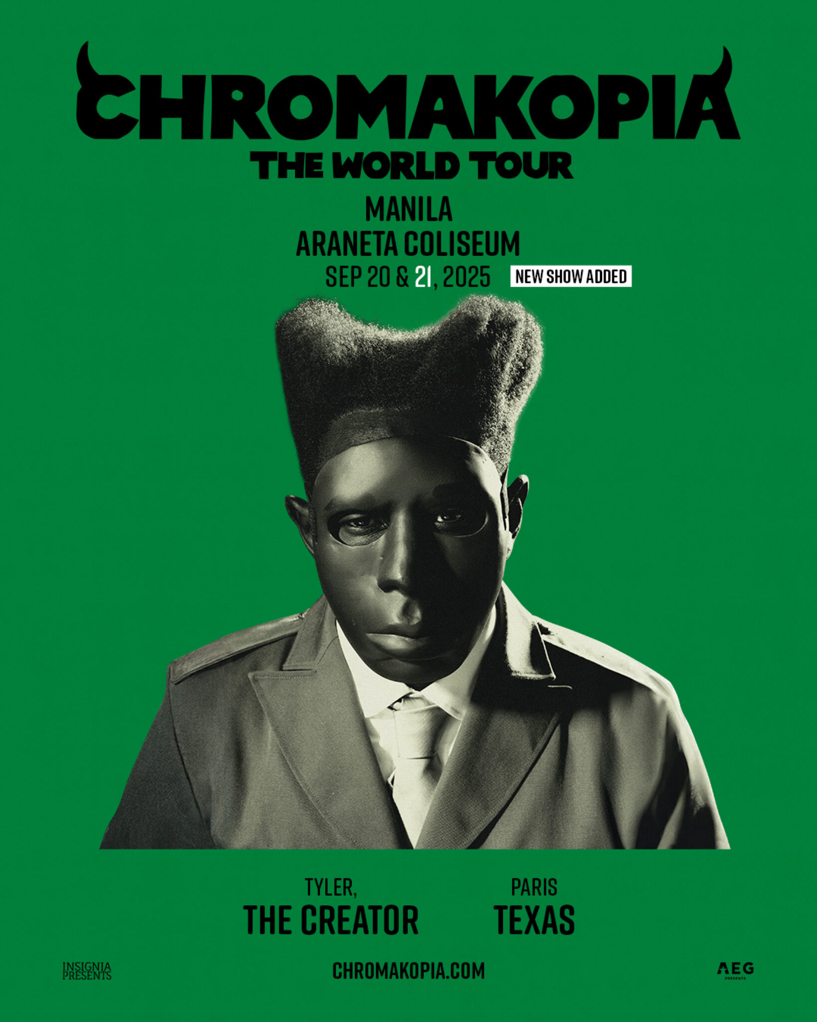Tyler, the Creator adds a second Manila show to 'Chromakopia: The World ...