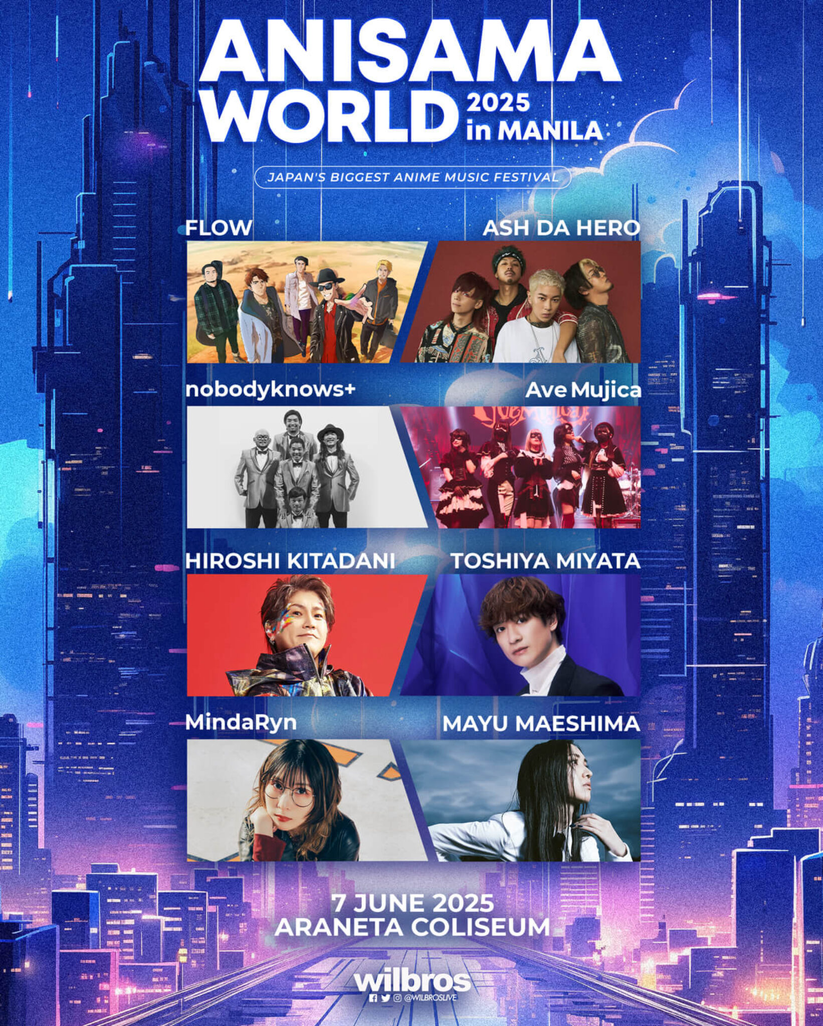 ANISAMA WORLD 2025: World’s biggest Anime Music Festival coming to Manila