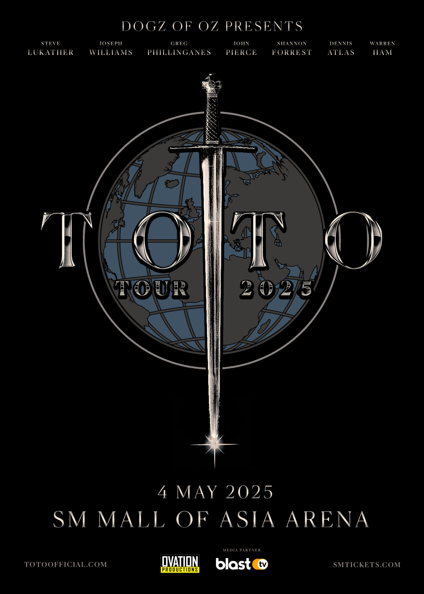 One month until TOTO Live in Manila 2025
