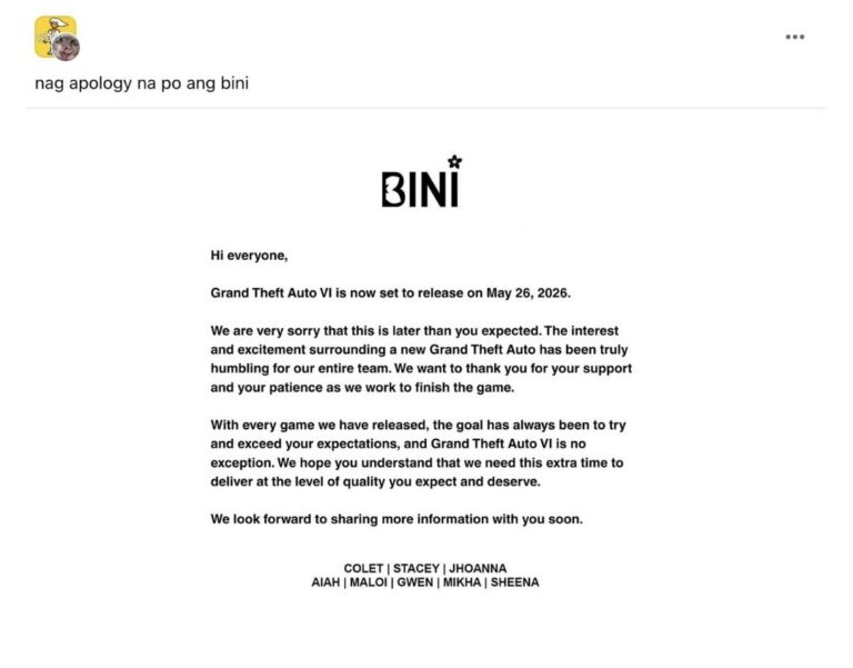 BINI issues an apology after video involving some of its members ...