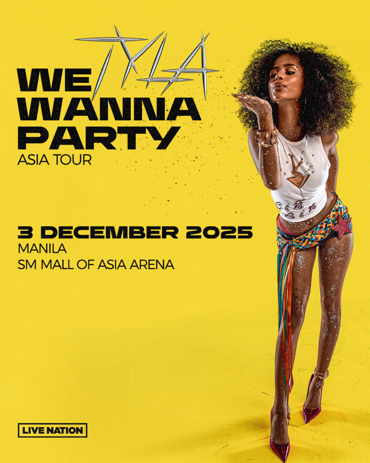 Grammy® Award Winning global superstar Tyla brings We Wanna Party Asia ...
