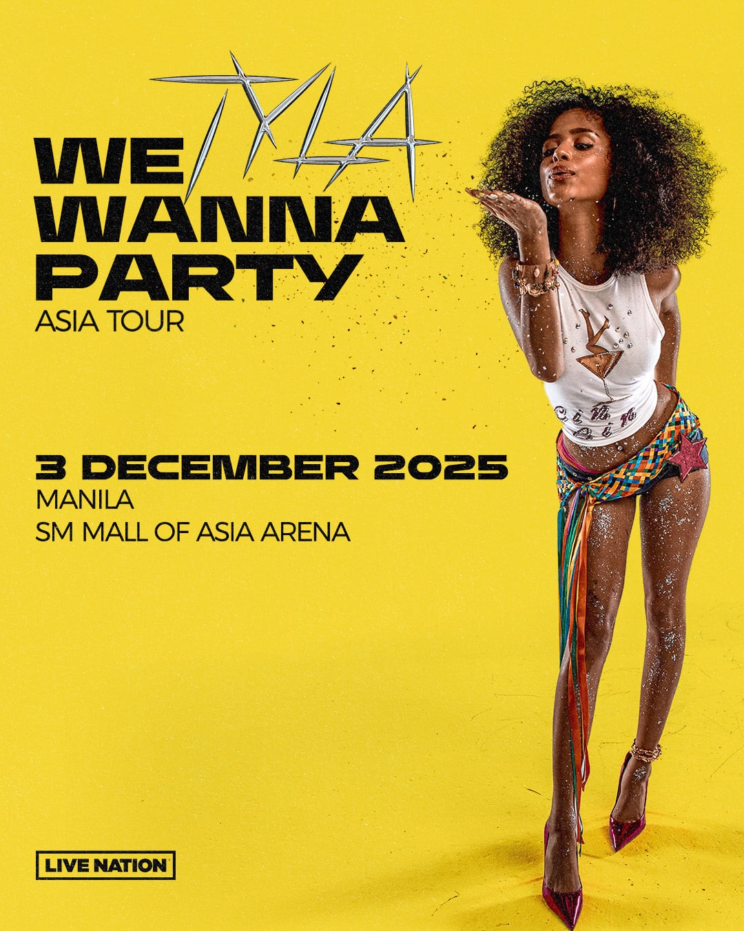 Grammy® Award Winning global superstar Tyla brings We Wanna Party Asia ...