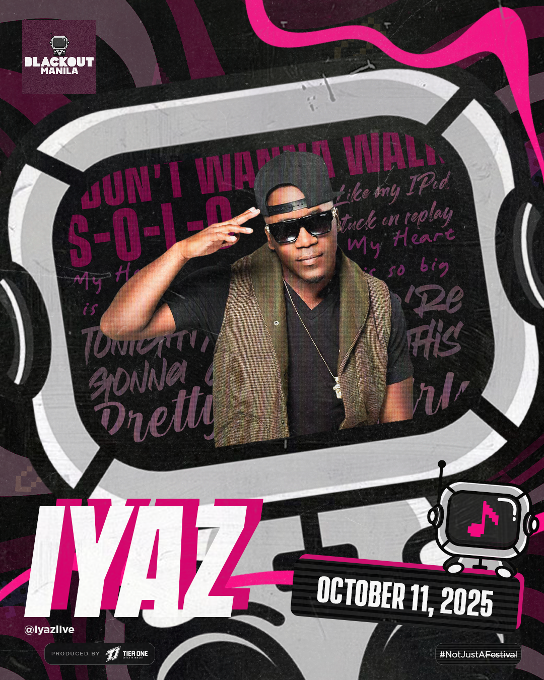 Tier One Entertainment announces 'BLACKOUT MANILA' on October 11, a ...