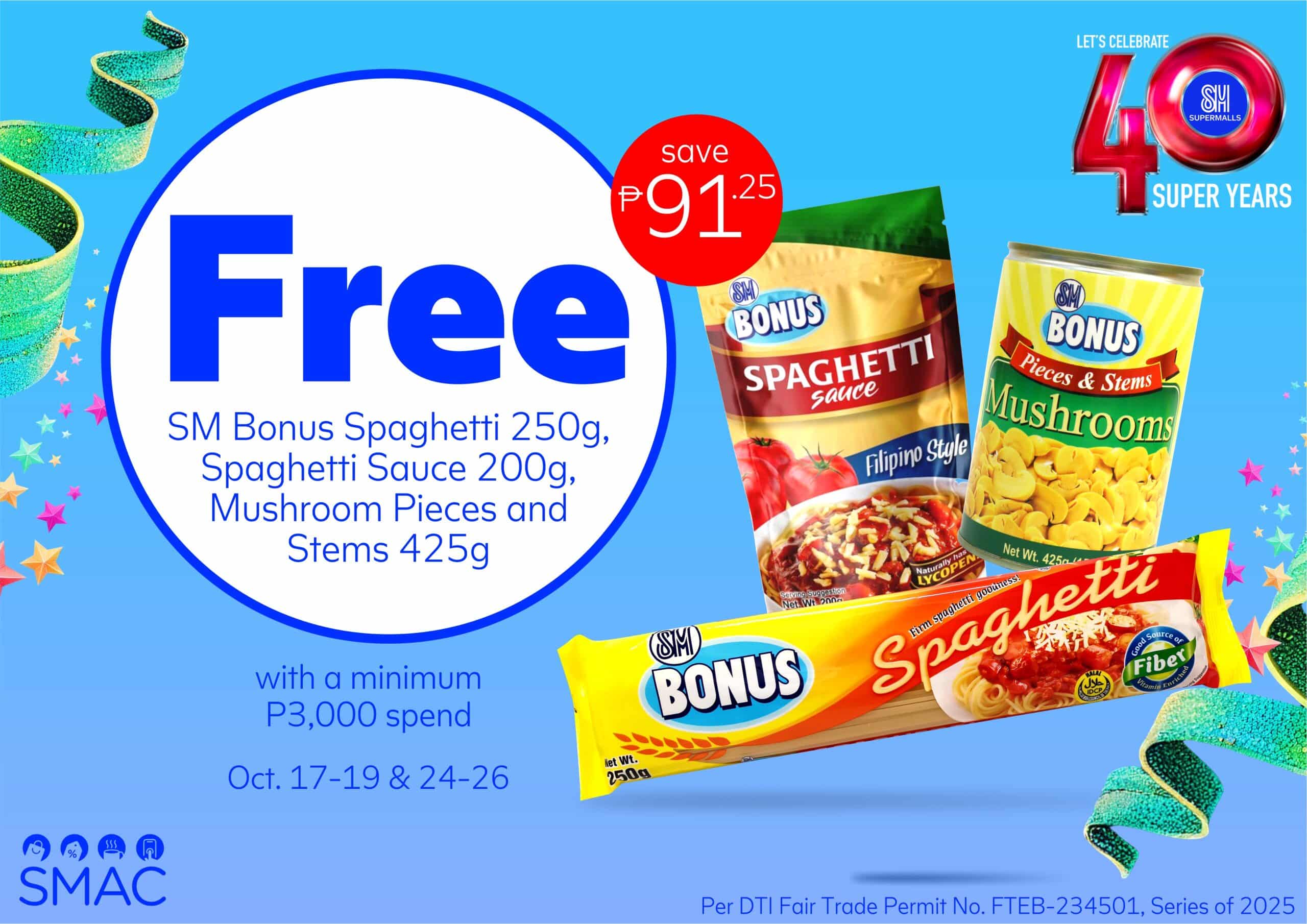 SM Markets marks 40 years, kicks off holiday promos