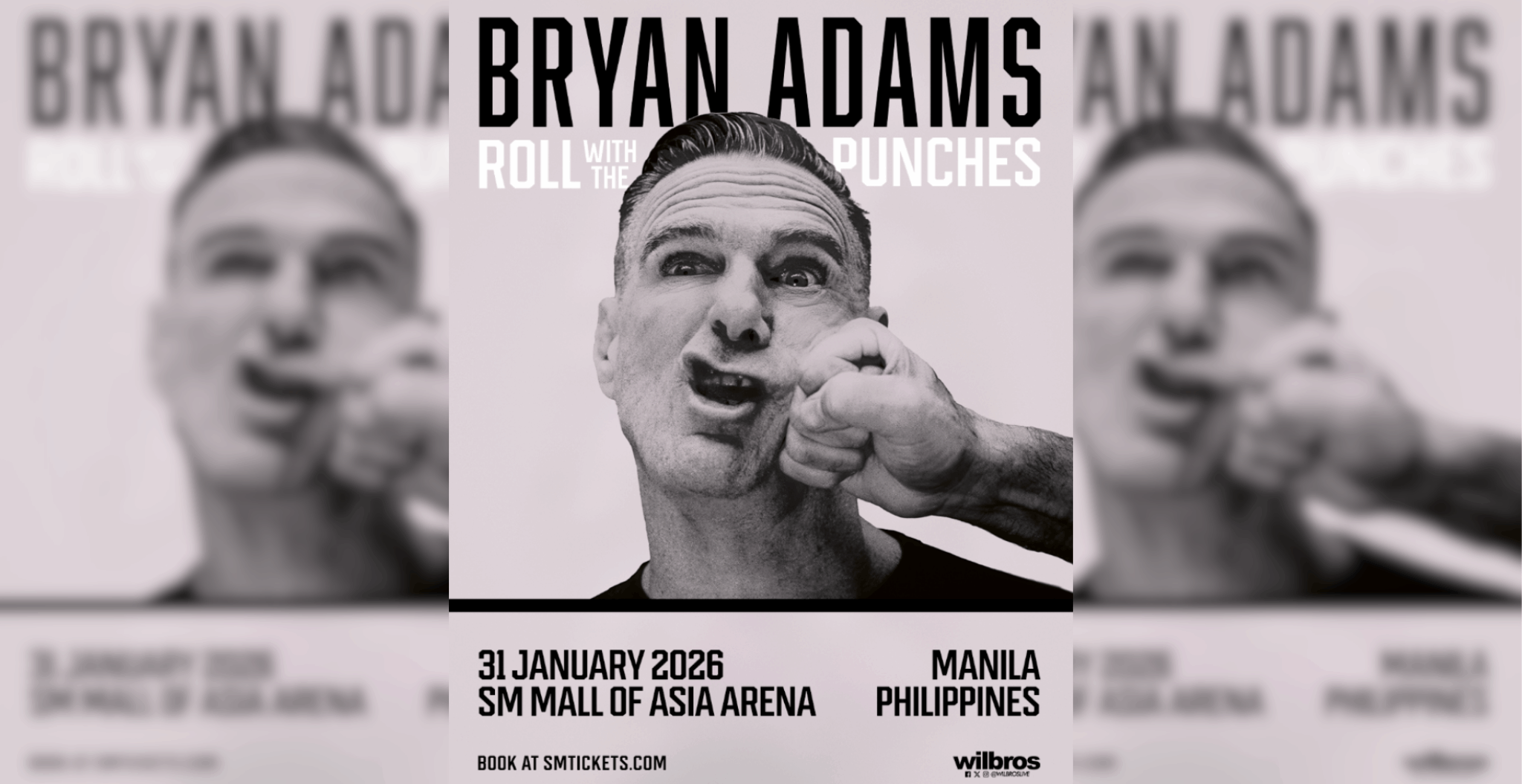 Bryan Adams brings new tour to Manila 'Roll With The Punches'