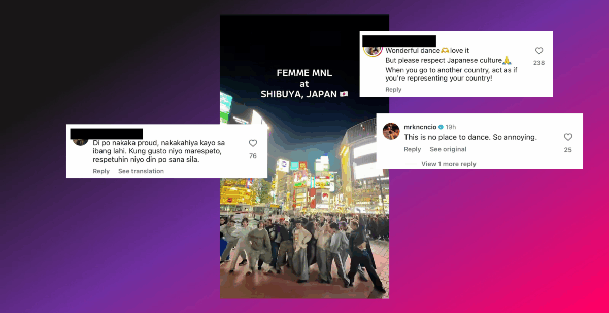 Dance crew Femme MNL sparks controversy in Japan after Shibuya flash mob