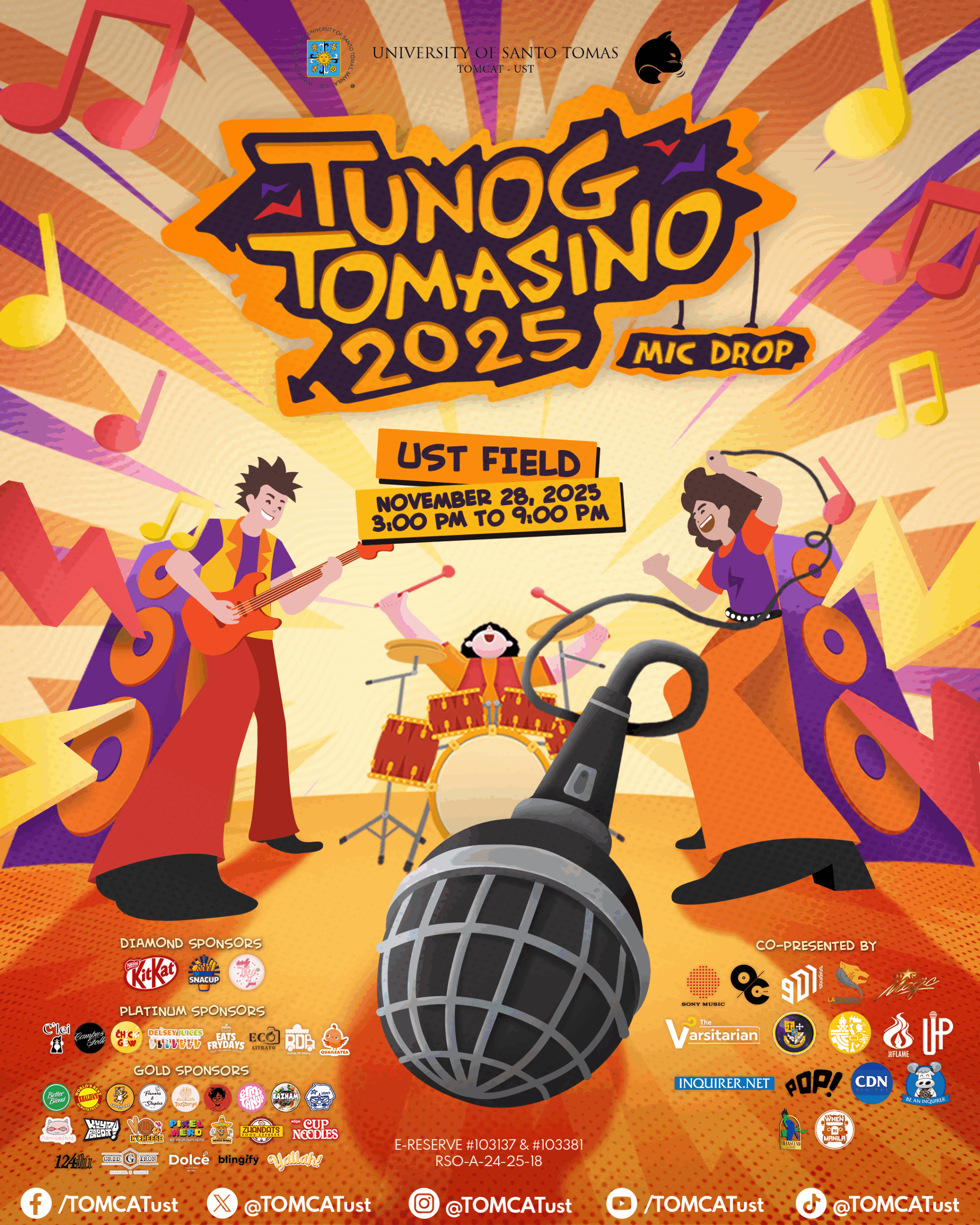 The purpose of TOMCAT - UST’s Tunog Tomasino 2025: Mic Drop