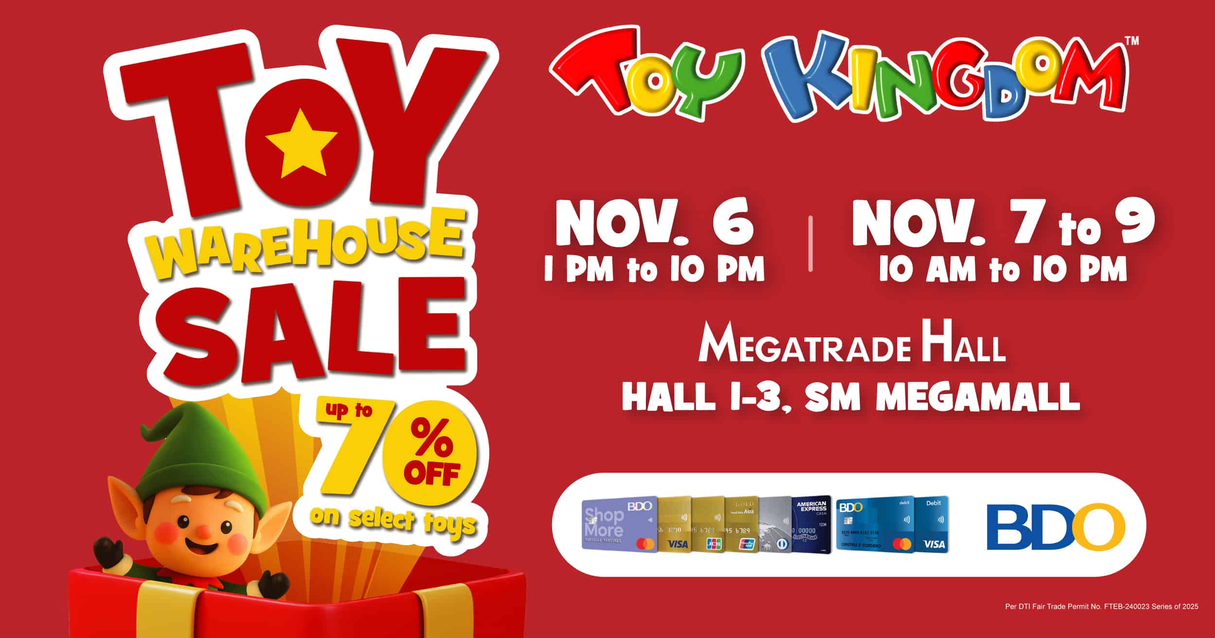 Level up your haul at the 'Toy Warehouse Sale' by Toy Kingdom